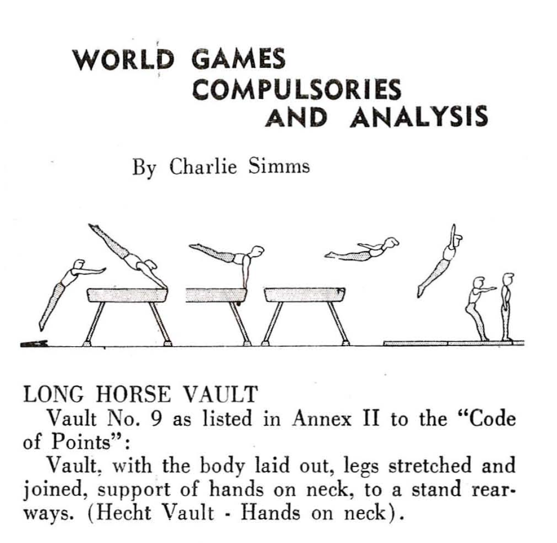 1962: The Men’s Competition at the World Championships – Gymnastics History