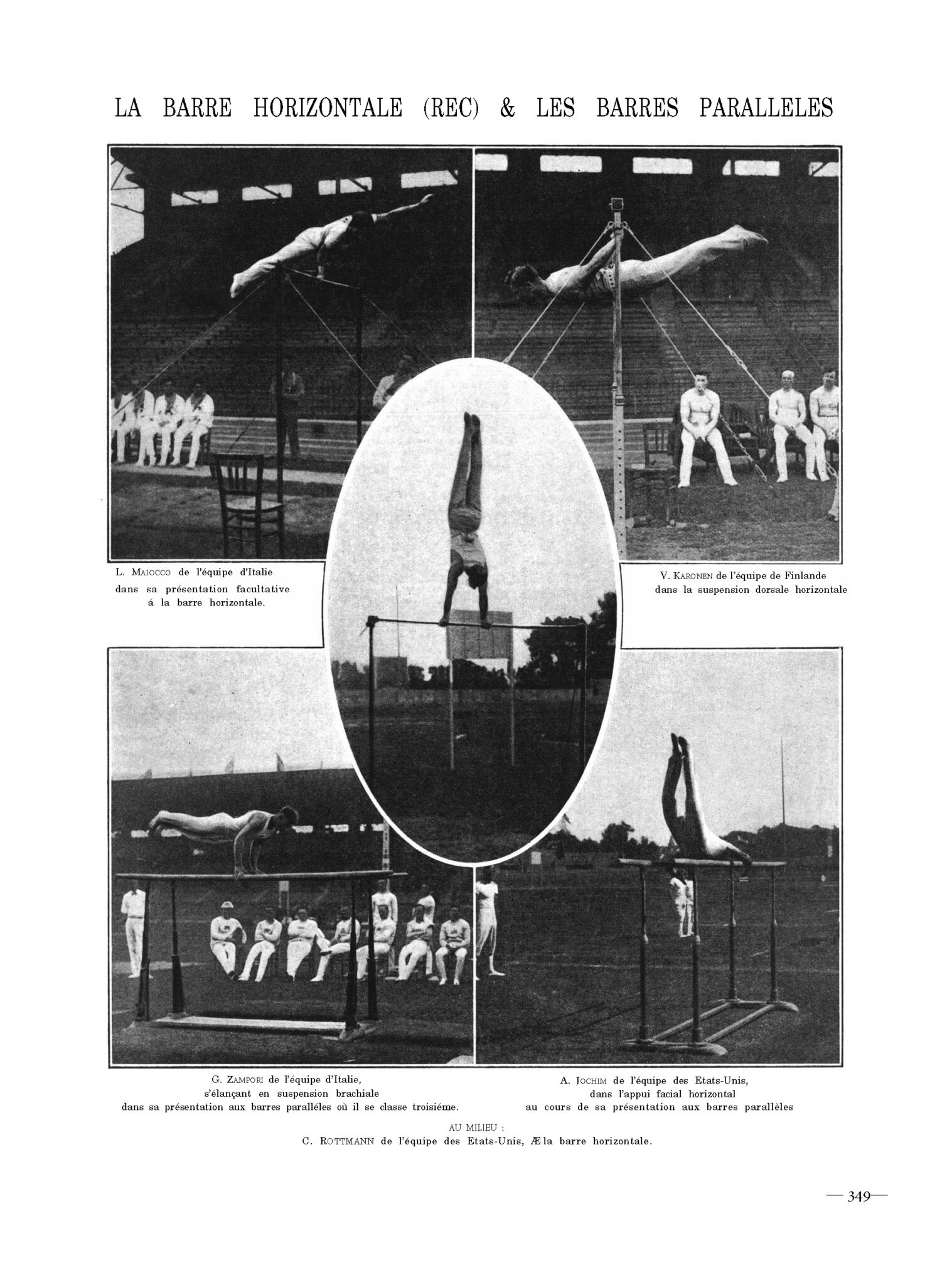 1924: The First Perfect 10 in Gymnastics at the Olympic Games ...