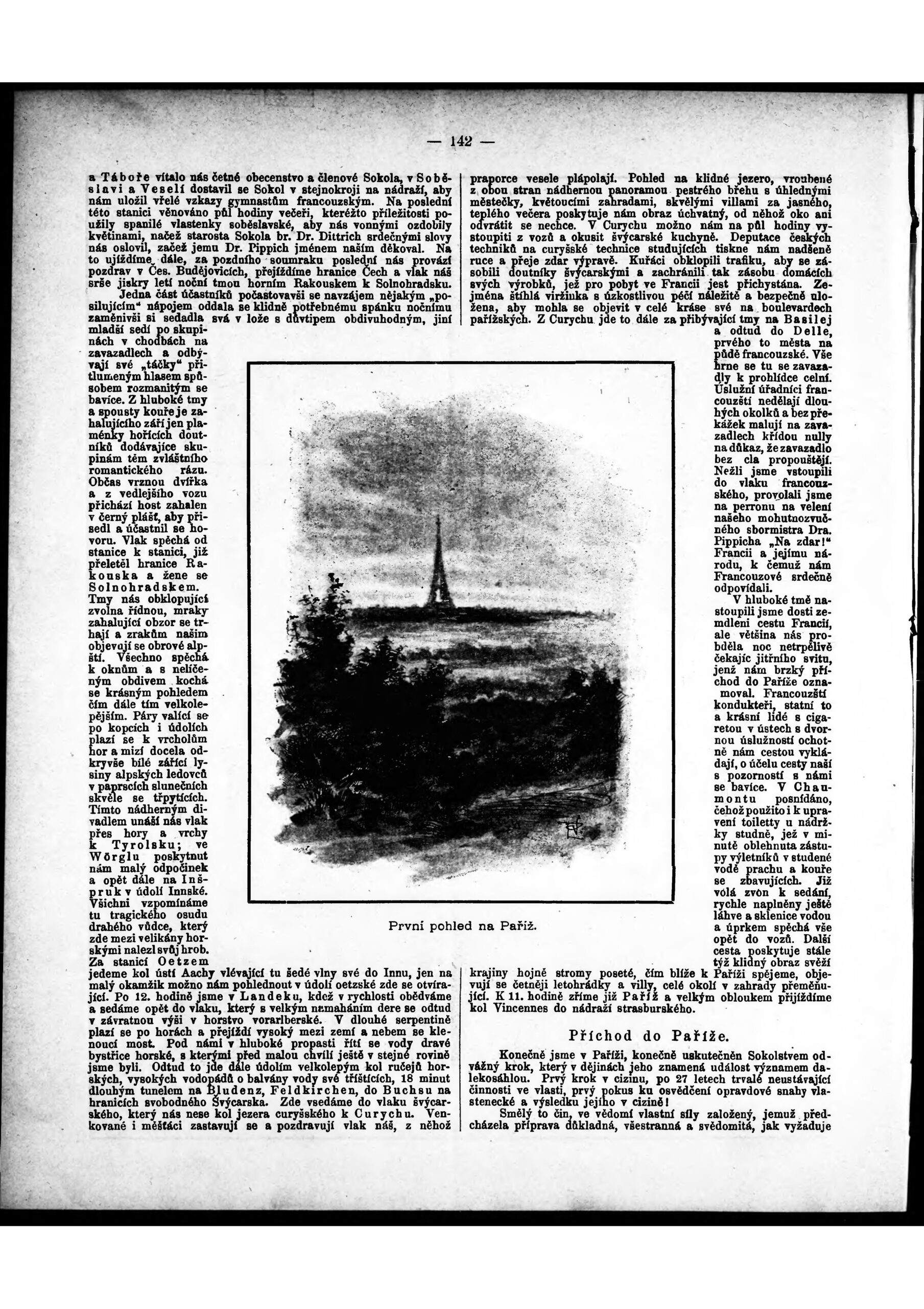 1889: Czech Gymnasts at the Fête Fédérale Française de Gymnastique ...