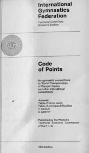 1970: The Women’s Code of Points – Gymnastics History
