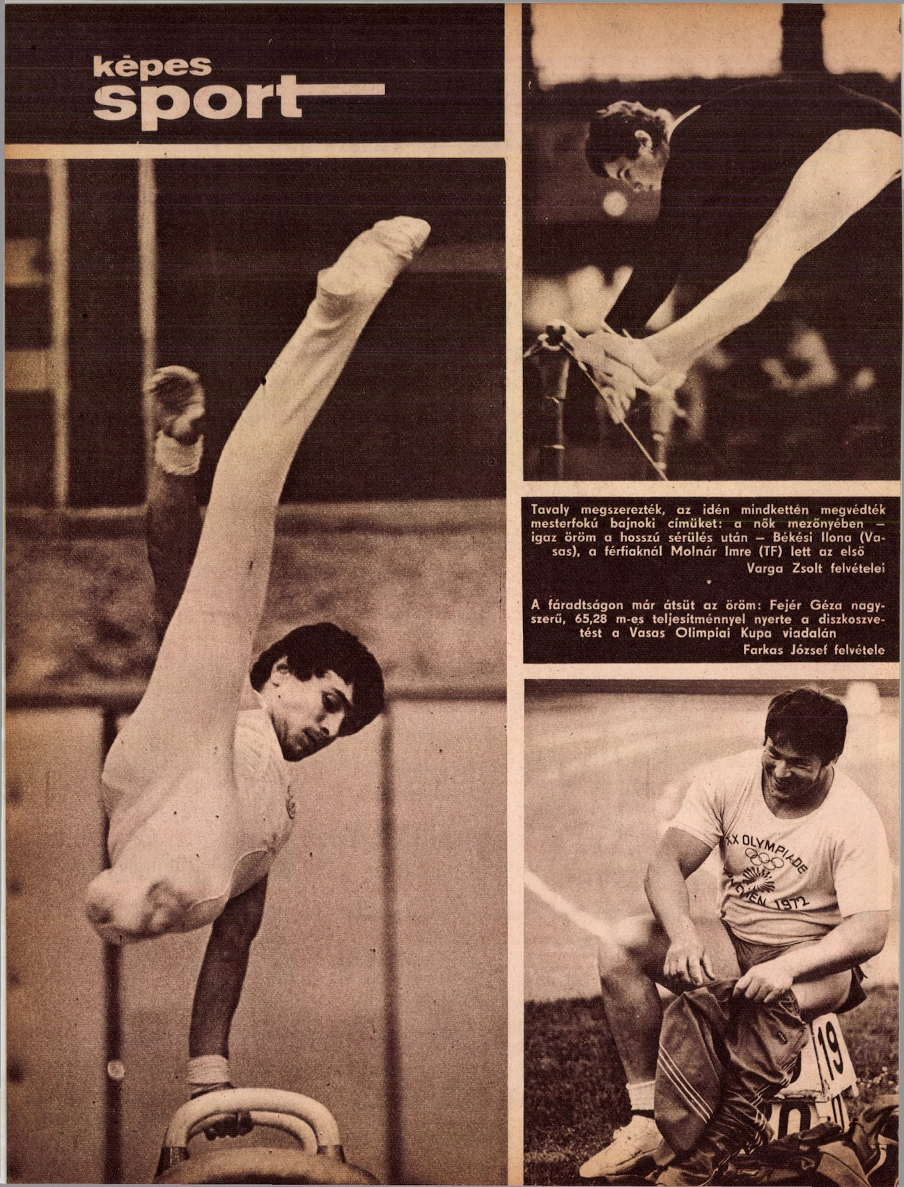 1972: Békési and Molnár Win the Hungarian Masters Championships ...