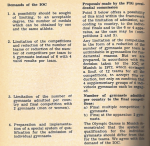 1973: Two per Country – Gymnastics History